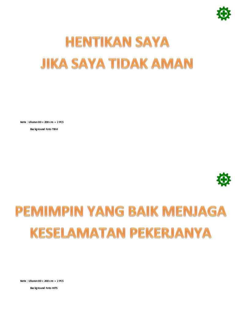 Safety Slogan | PDF