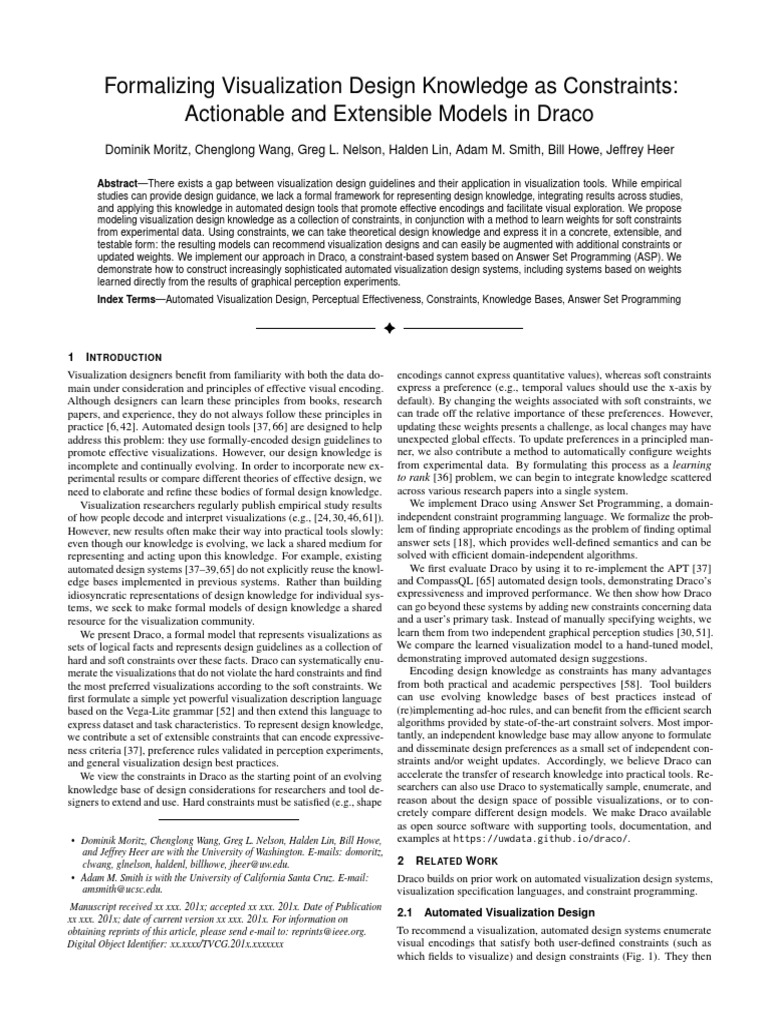 Formalizing Visualization Design Knowledge as Constraints: An ...