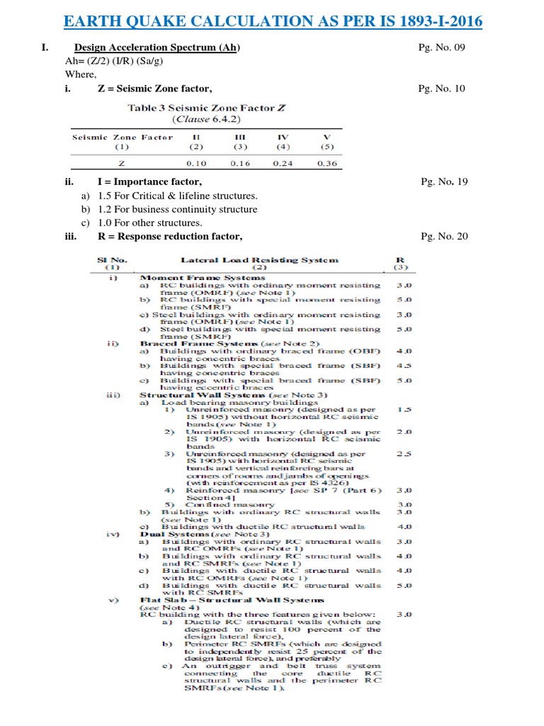Earth Quake Calculation | PDF | Seismology | Mechanics
