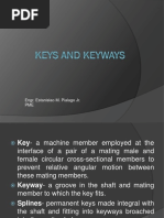 BS 4235-1_Parallel Metric Keys and Keyway Dimensions | PDF | Mechanical Engineering | Machines