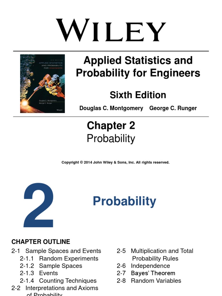 CH03 | PDF | Random Variable | Probability Distribution