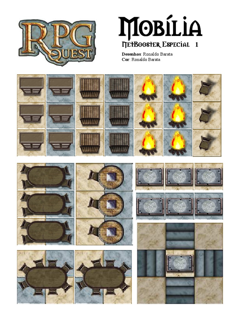 RPG - Cenários | PDF | Castelo | Torre