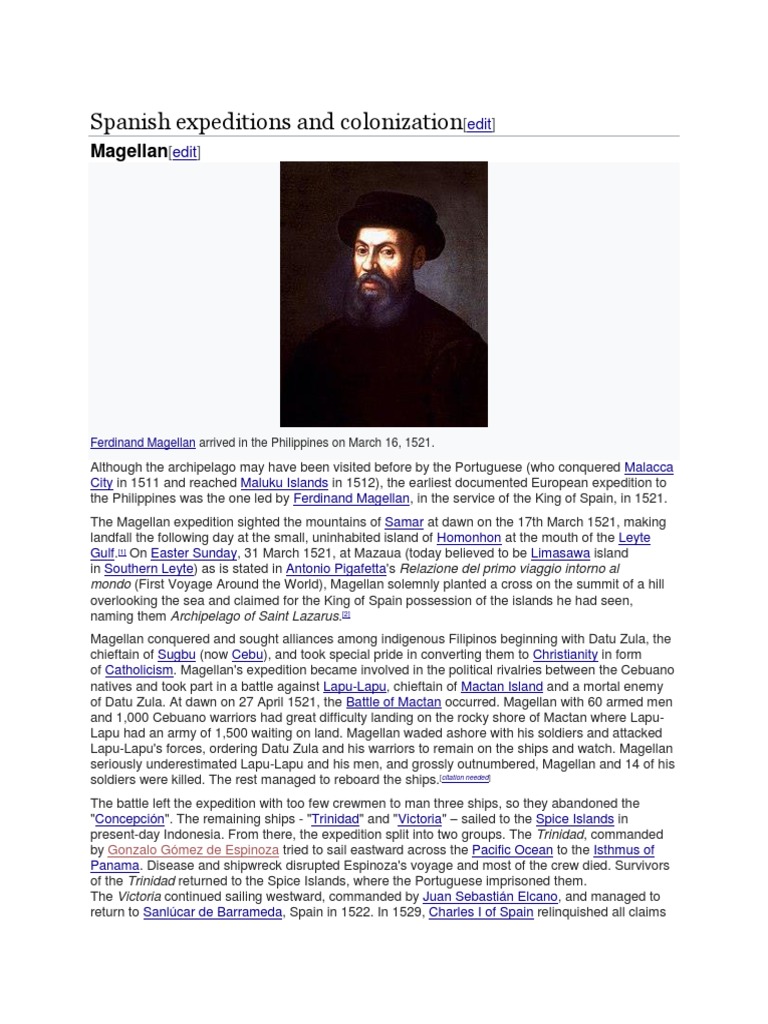 Spanish Expeditions and Colonization | PDF | Age Of Discovery | Exploration