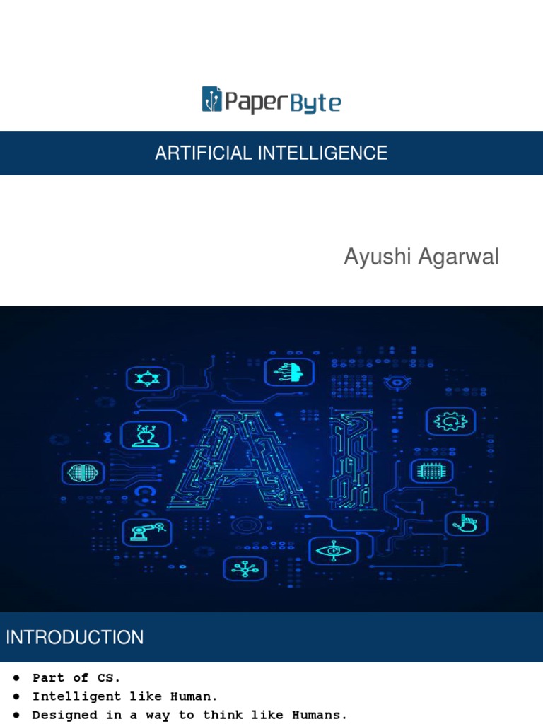AI Presentation | PDF | Pattern Recognition | Artificial Intelligence
