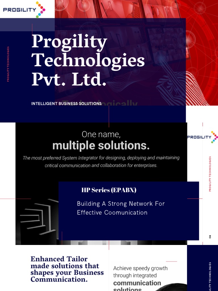 Progility Technologies Pvt. LTD.: Intelligent Business Solutions | PDF
