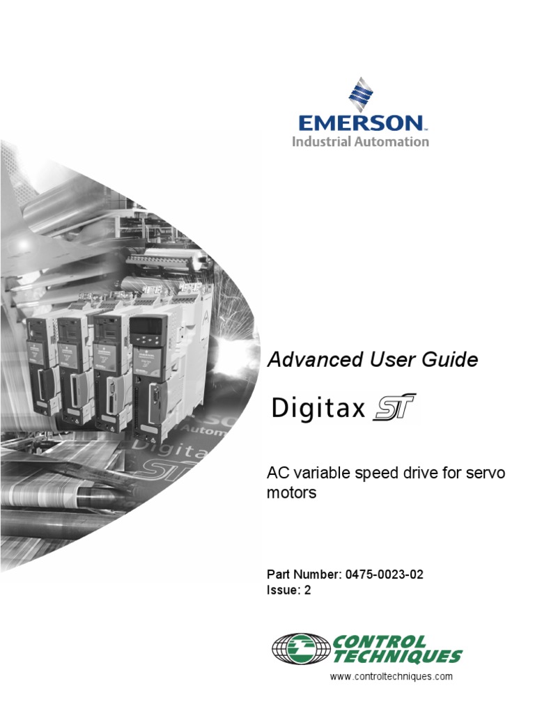 Digitax ST-Adavanced User Guide - I2 | PDF | Recycling | Packaging And ...