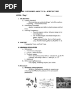 Detailed Lesson Plan in Tle 6 | PDF | Trees | Plants