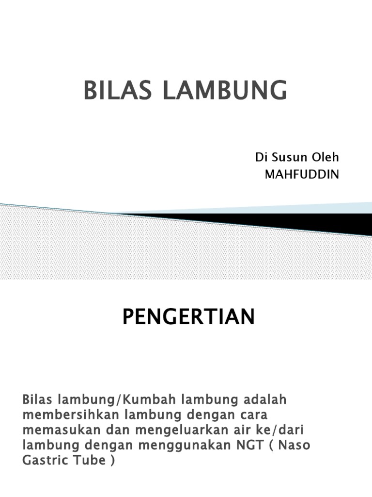 Bilas Lambung | PDF