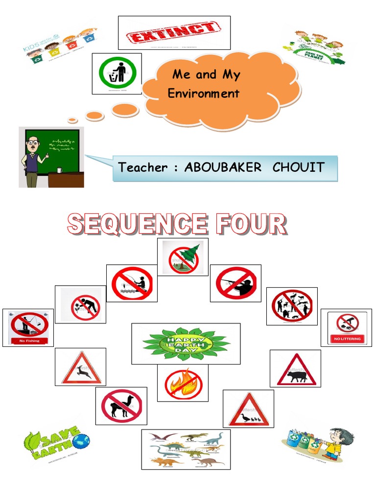 3MS Sequence 4 Full Lessons Me and My Environment by Teacher CHOUIT Aboubaker 2018 1 | PDF ...