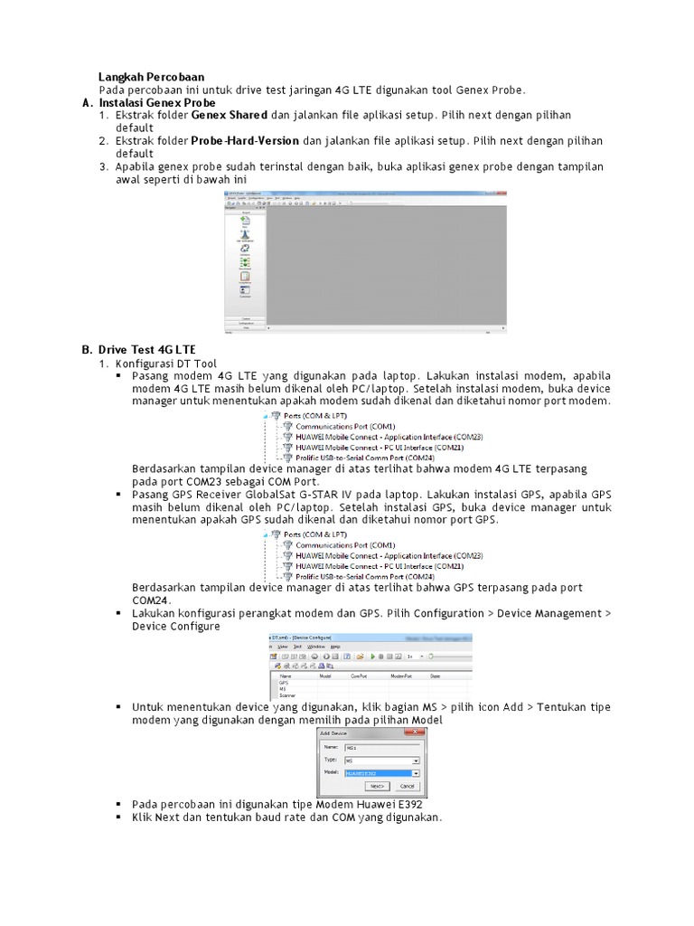 Langkah - Langkah Genex Probe | PDF