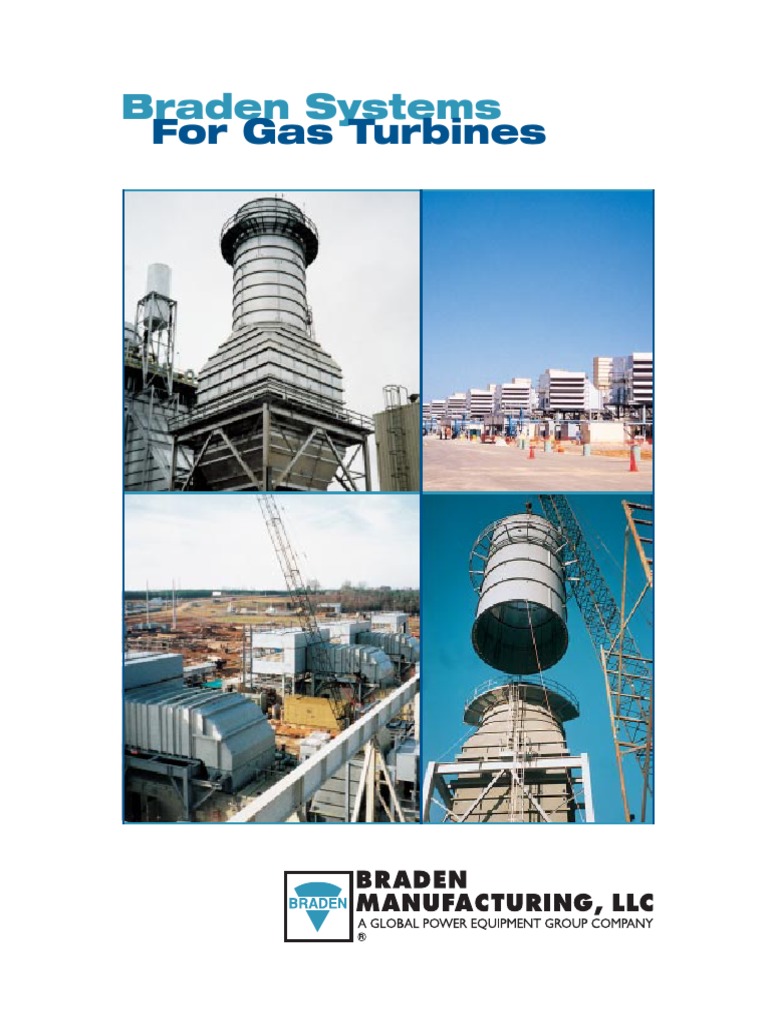 Braden Systems For Gas Turbines | PDF | Duct (Flow) | Mechanical ...