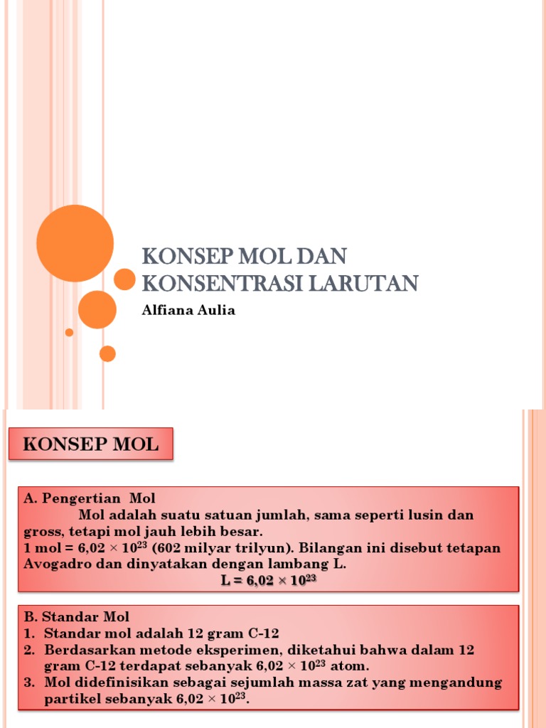 Konsep Mol | PDF