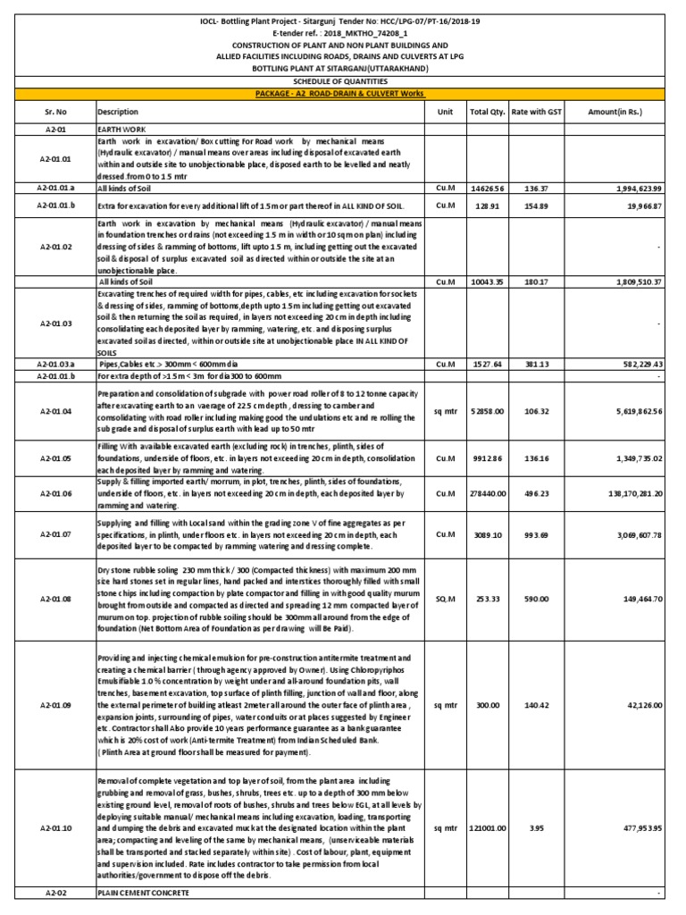 Sor Civil | PDF | Construction Aggregate | Asphalt