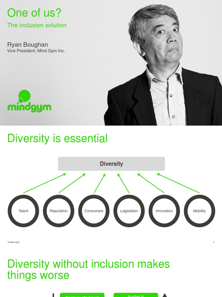 One of Us?: The Inclusion Solution | PDF | Bias | Mentorship