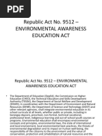 Ra 9512 - Environmental Education Act | PDF | Environmentalism ...