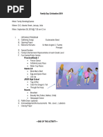 Program Flow Family Day | PDF