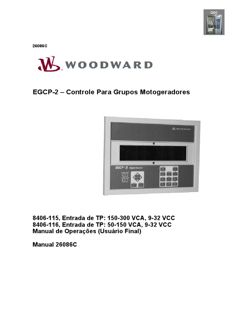 EGCP-2 Manual 26086C PT PDF | PDF | Rede de computadores | Embalagem e ...