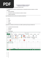 Examen Excel Basico | PDF | Hoja de cálculo | Microsoft Excel