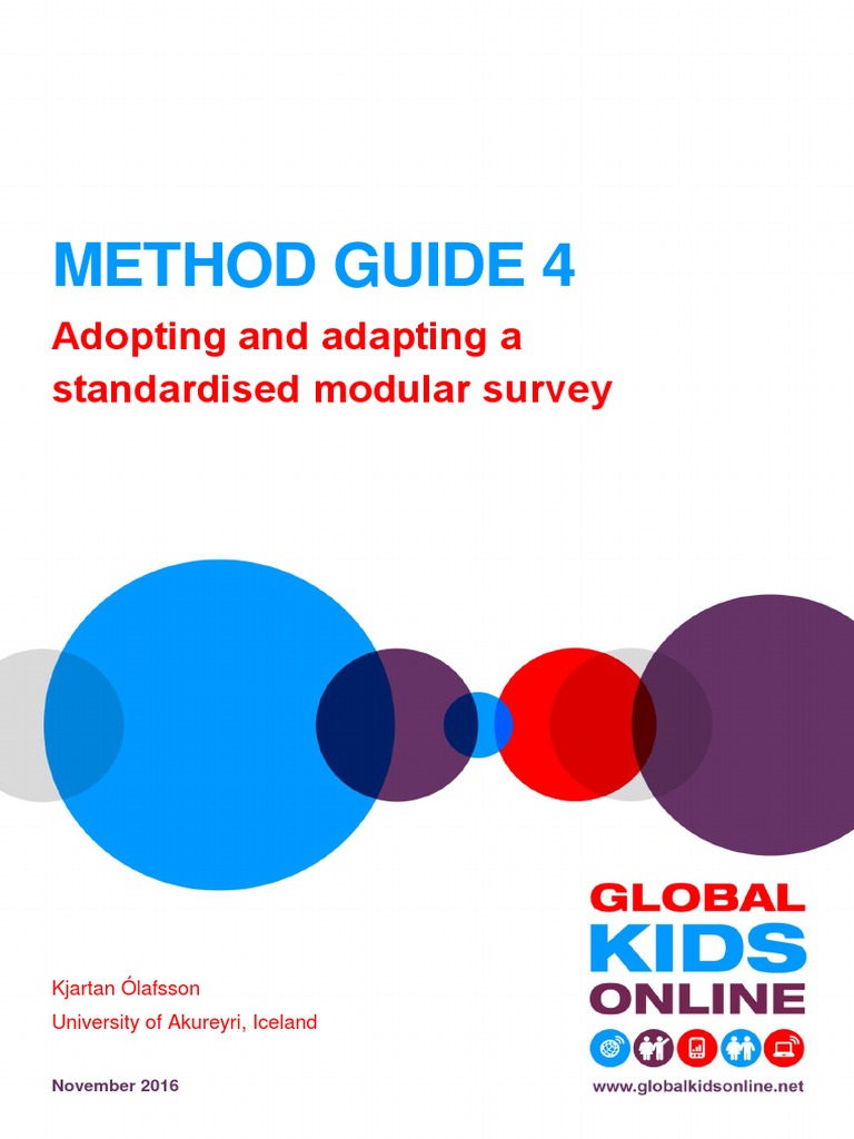 Guide 4 Adopting and Adapting A Survey Ólafsson | PDF | Survey ...