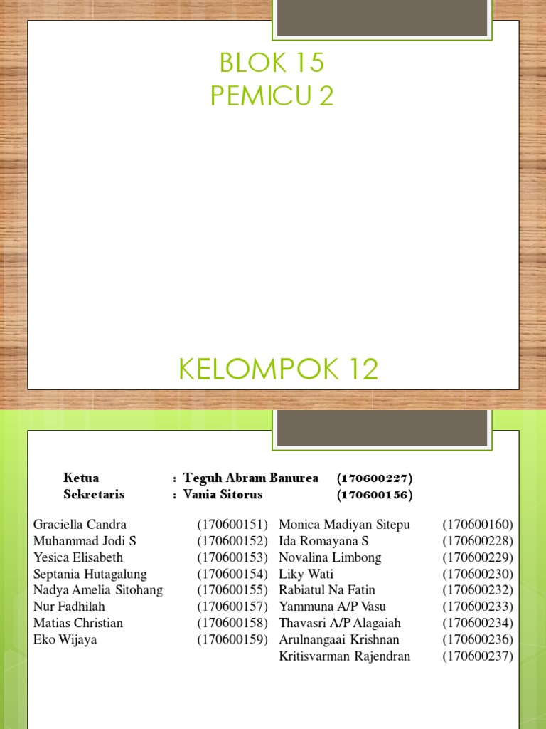 Pemicu 2 Blok 15 | PDF