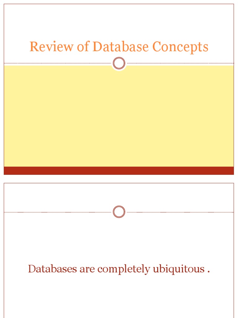 Database Systems Overview | PDF | Databases | Data