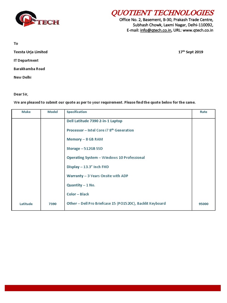 Quotient Technologies: Teesta Urja Limited 17 Sept 2019 | PDF | Intel ...
