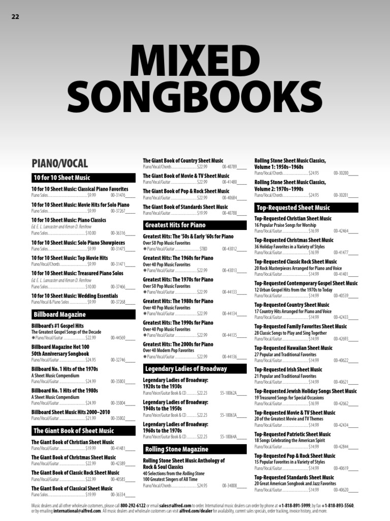 04-MixedSongbooks FakeBooks PDF | PDF | Sheet Music | Christmas Music