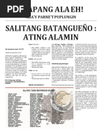 Balagtasan Script | PDF