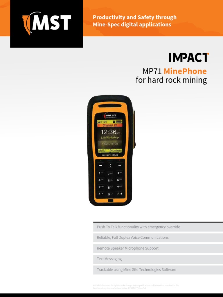 MST MP71 Datasheet US | PDF | Voice Over Ip | Session Initiation Protocol
