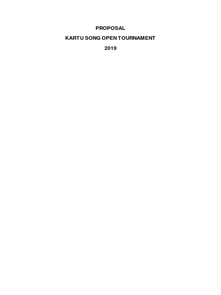 Proposal Sponsorship Gps | PDF