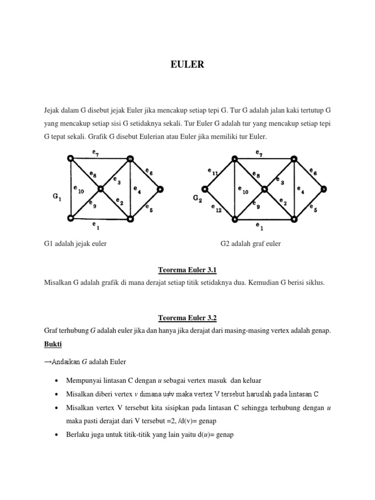 Graph Euler | PDF