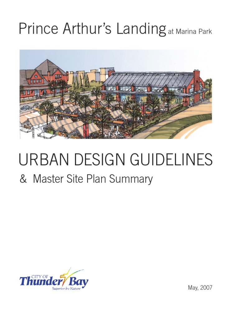 Urban Design Guidelines for Marina Park | PDF | Trail | Parks
