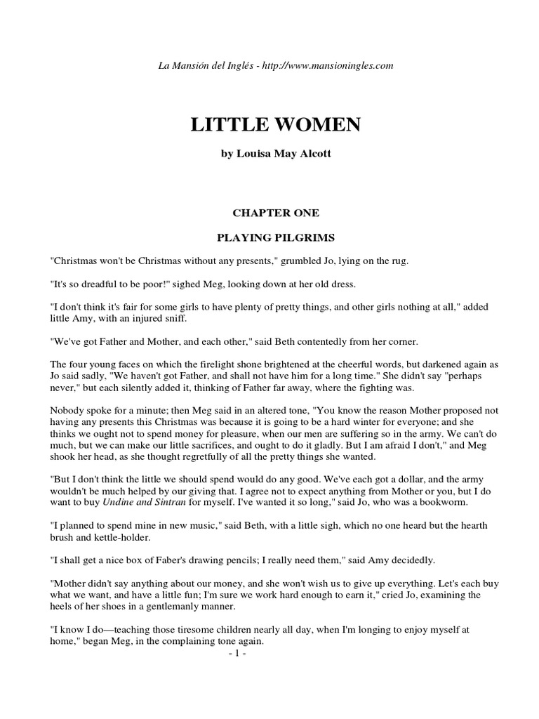 Little Women | PDF | Little Women