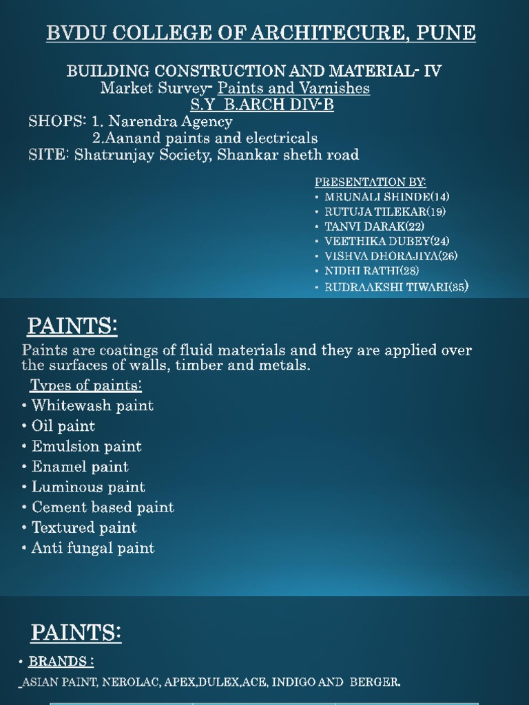 BCM (Paint Market Survey) | PDF
