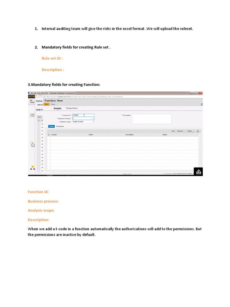 Internal Auditing Rule Set Creation Guide | PDF