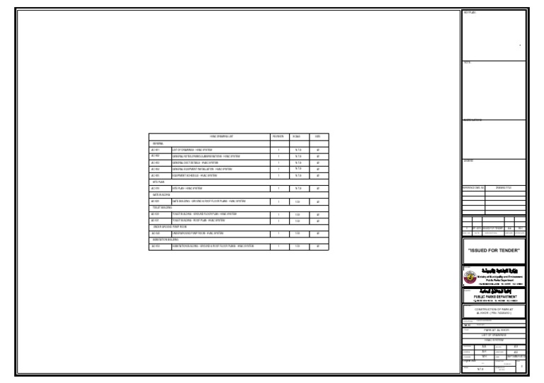 Ac 001 List of Drawings | PDF | Hvac | Home