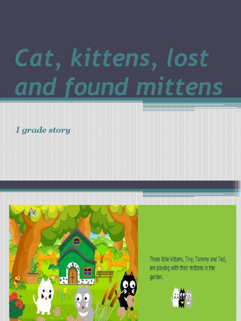 Cat Kittens Lost and Found Mittens | PDF