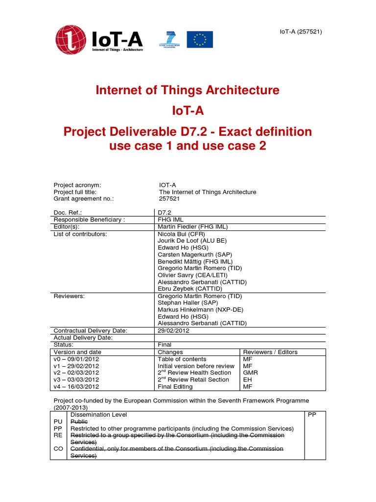 Iota | PDF | Internet Of Things | Use Case