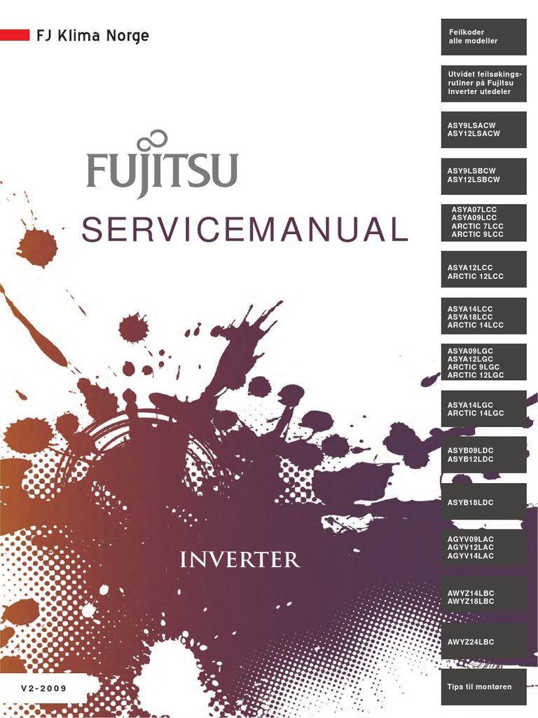 Servicemanual v2-2009 | PDF