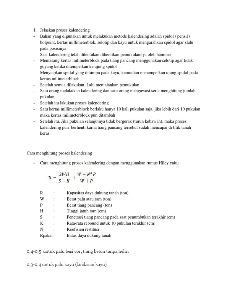 Proses Kalendering | PDF
