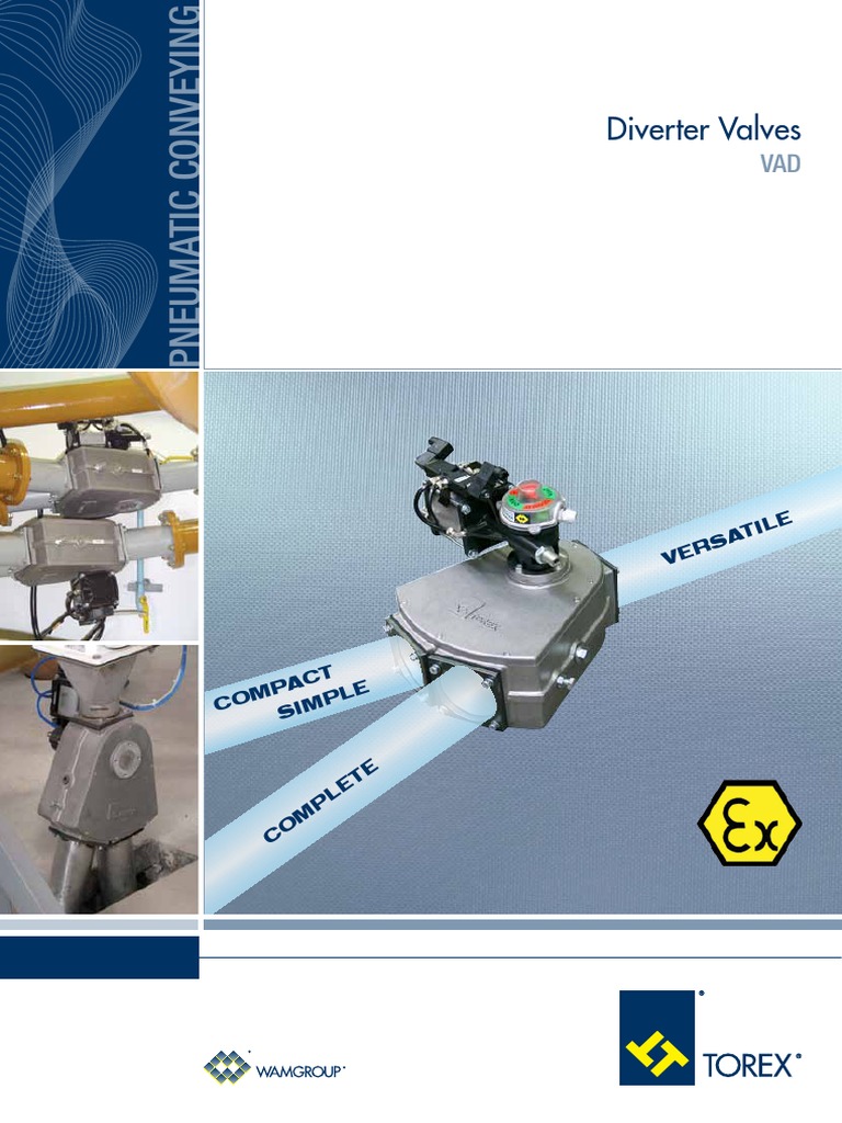 Diverter Valve Wam Brochure | PDF | Valve | Actuator