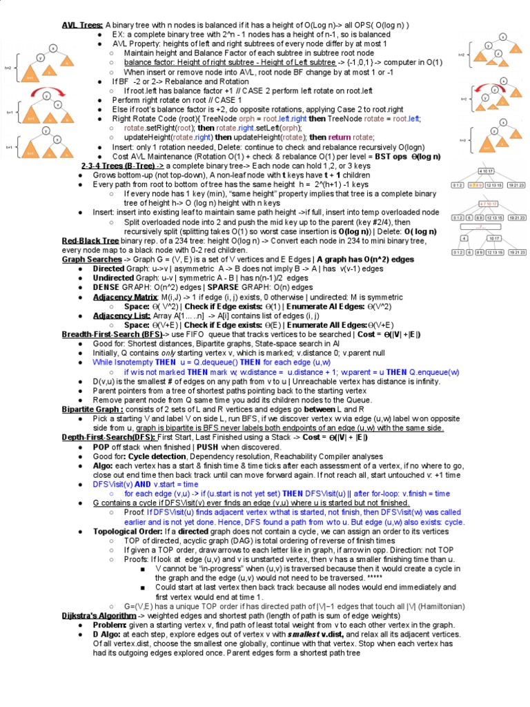 CSE247 Exam 3 Study Guide | PDF | Vertex (Graph Theory) | Mathematical Concepts