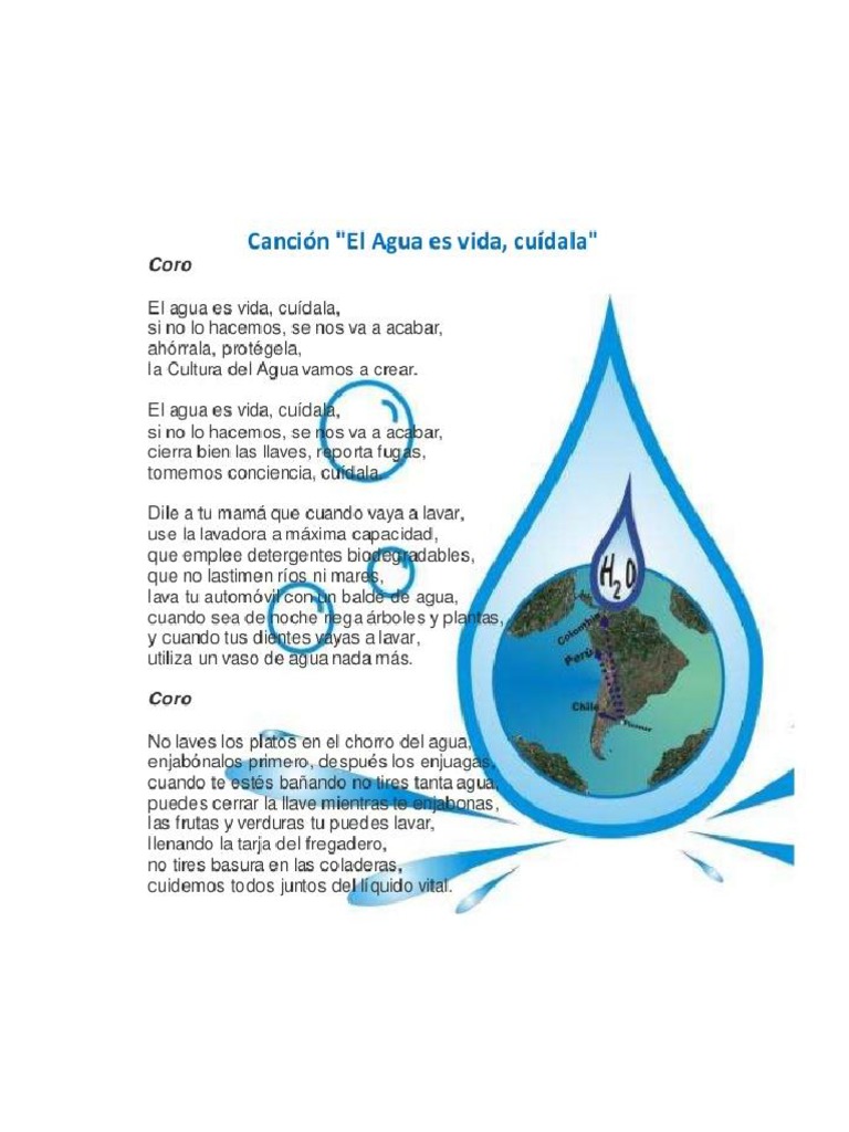 Canción El Agua Es Vida | PDF
