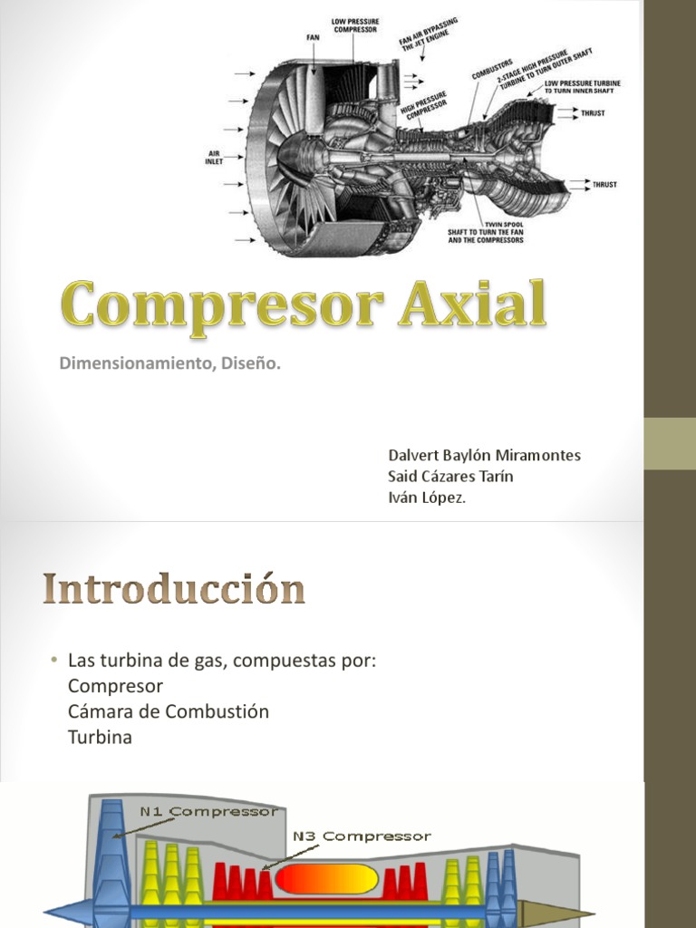Compresor Axial | PDF | Turbocompresor | Software
