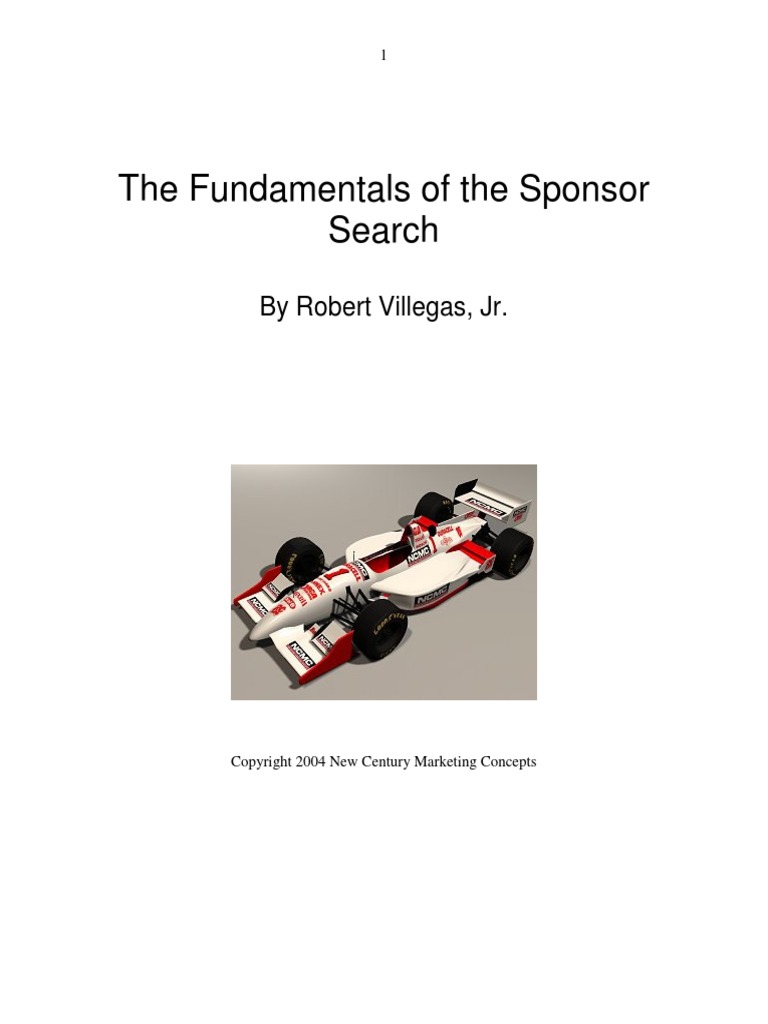 Book Sponsorship | PDF | Sponsor (Commercial) | Sales