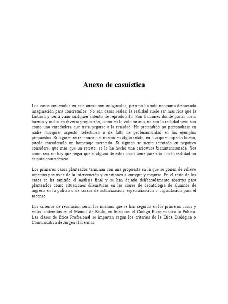 Anexo de Casuística | PDF | Ambulancia | Policía