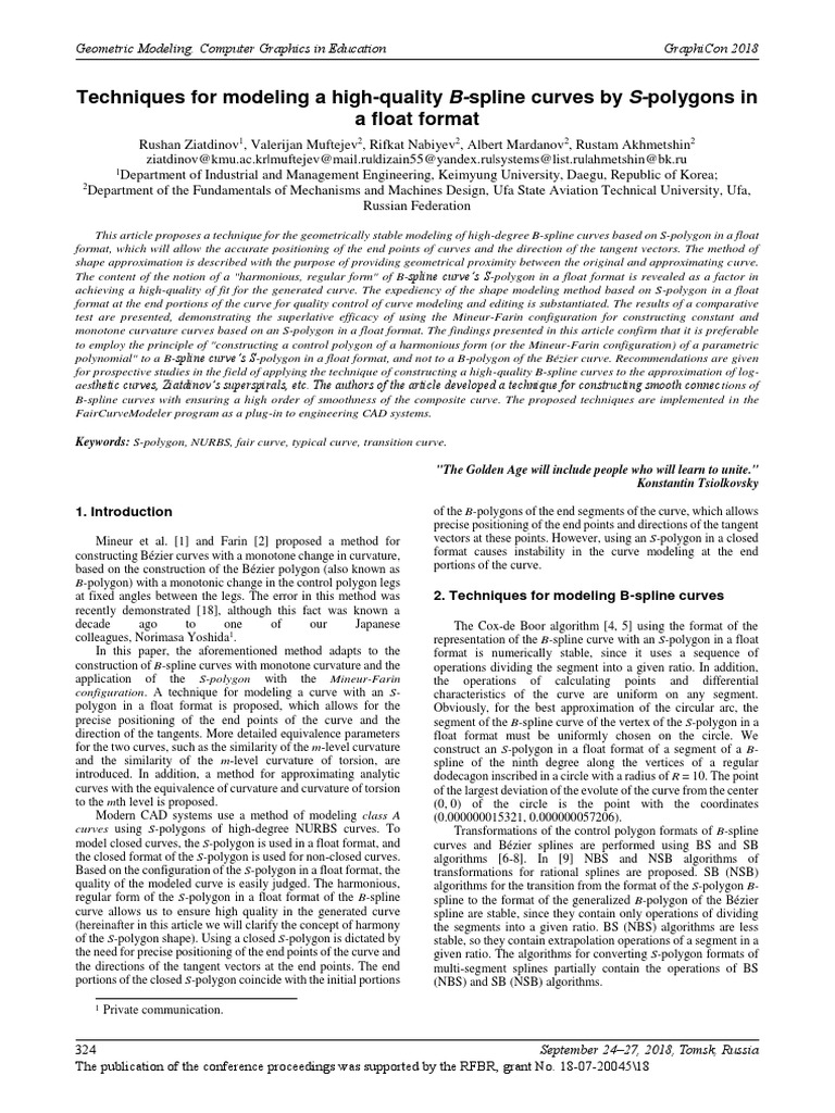 Techniques For Modeling A High-Quality B-Spline Curves by S-Polygons in ...