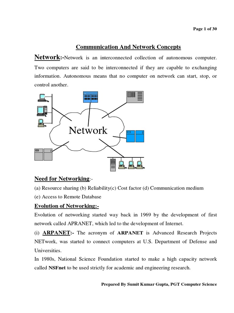 01 Computer Communication and Networks V PDF | PDF | Internet Protocol Suite | Network Topology