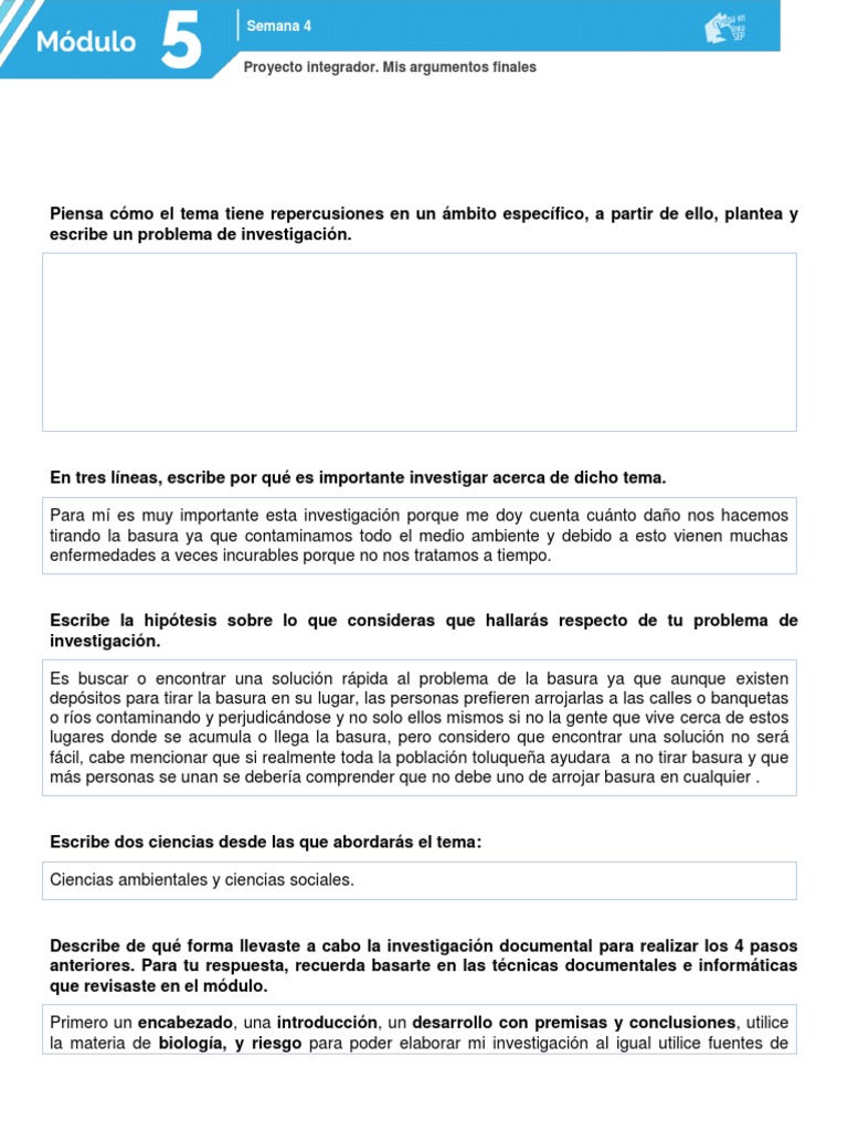 CarreraSalazar Silvia M05S4PI | PDF | El plastico | Residuos