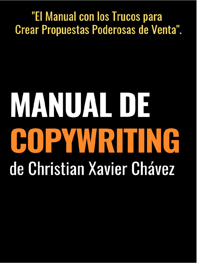 Manual de Copywriting de Christian Xavier Chávez | PDF | Oferta (economía)